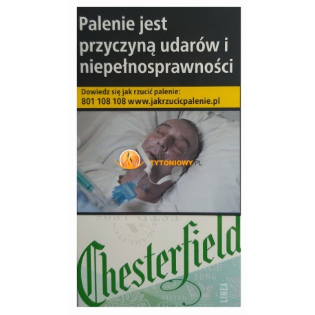 Papierosy Chesterfield Linea Green | Papierosy i artykuły tytoniowe ...